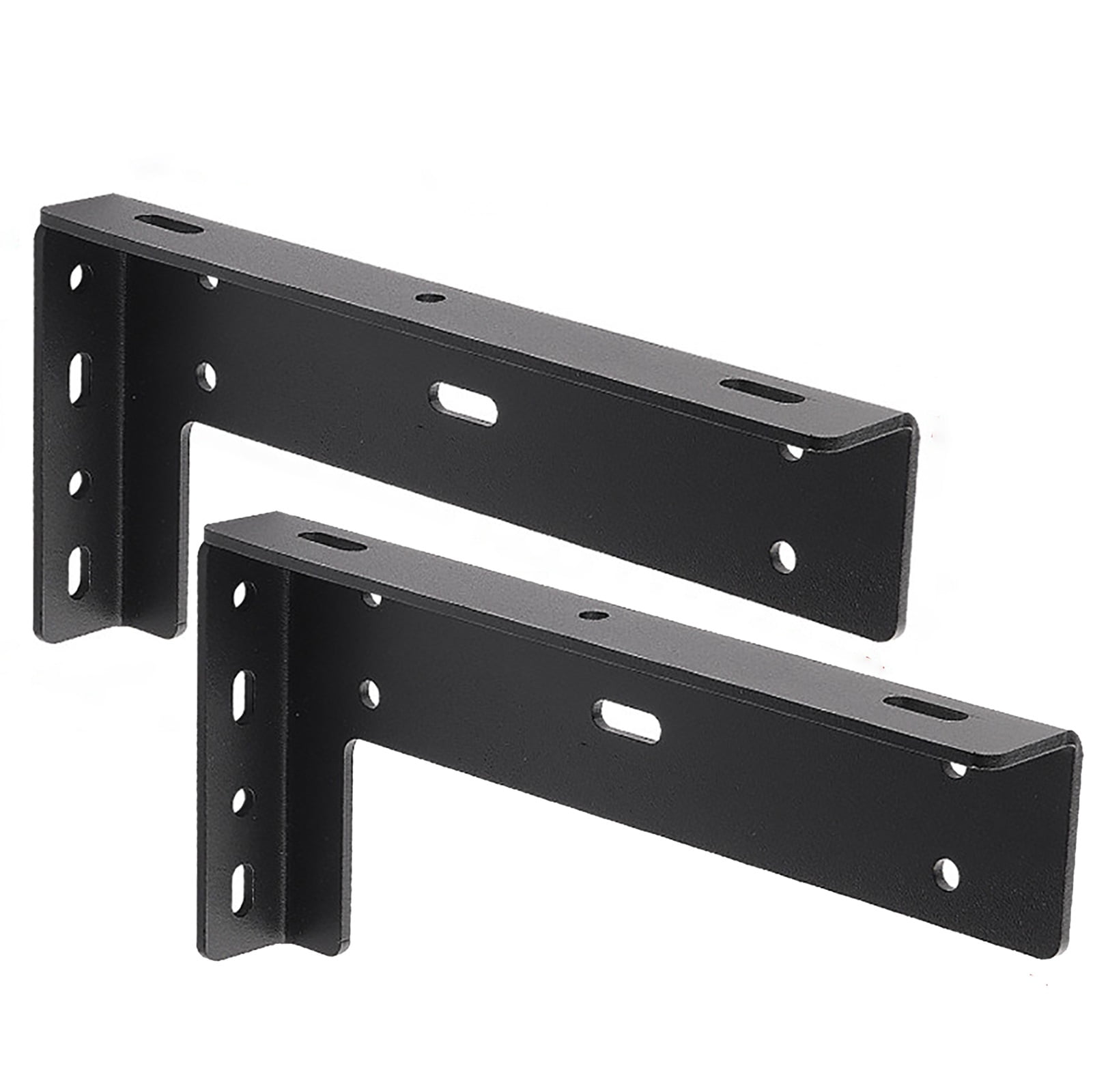 2 Pcs 90° Shelf Brackets Invisible Heavy Duty Metal Brackets Solid ...