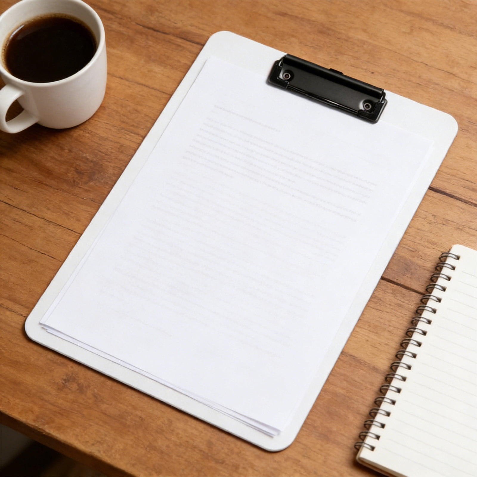 2 Pcs A4 Clipboard with 3mm Thick Foam Board & Metal Clip for Secure ...
