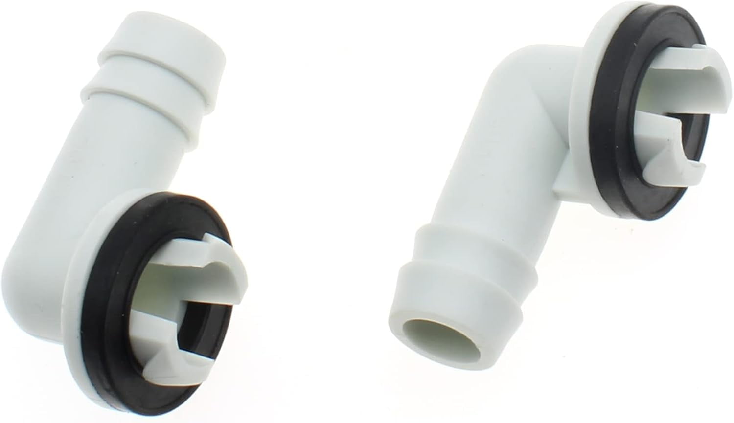 2 Pcs AC Drain Hose Connector Elbow Fitting 3/5 inch（15mm） Air ...