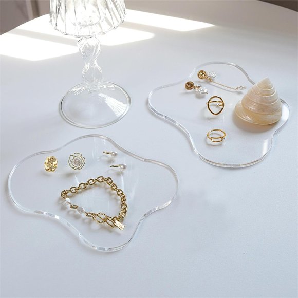 Clear Plastic Coasters