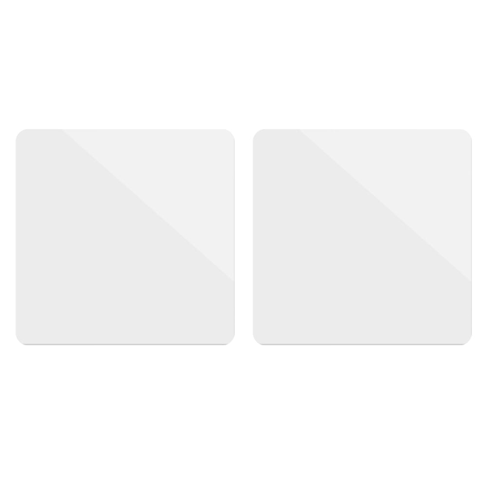 2 Pcs Acrylic Photography Board Reflective Display Table White ...