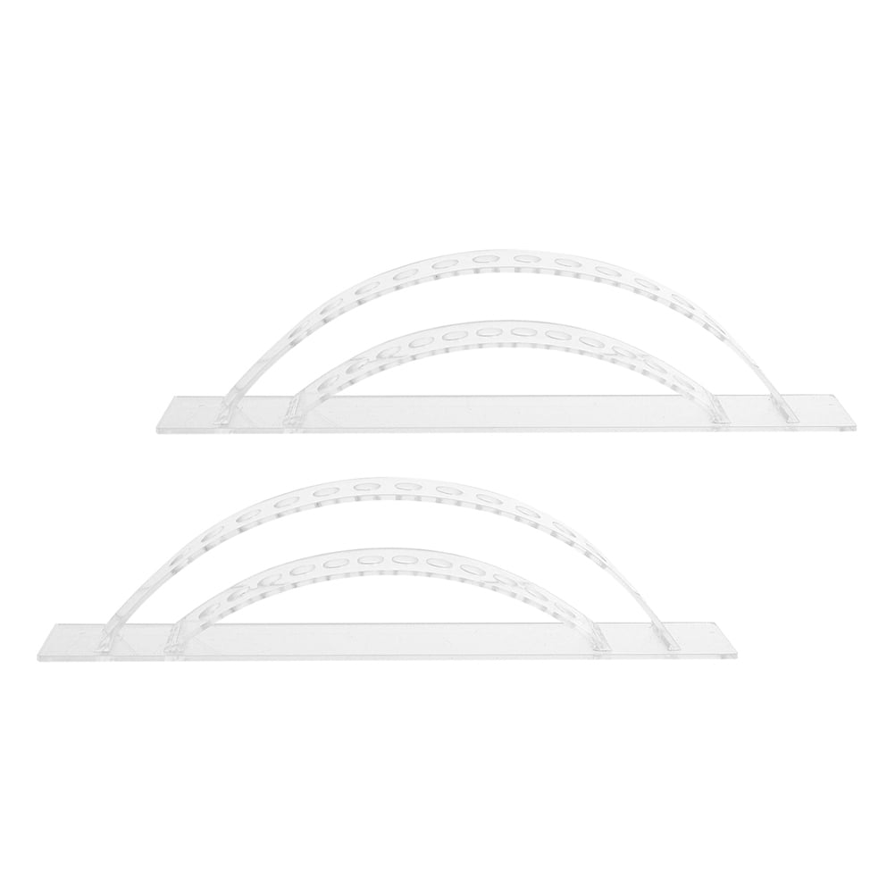 2 Pcs Acrylic Trays for Display Lollipop Stand Lollipops Shelf Tabletop ...