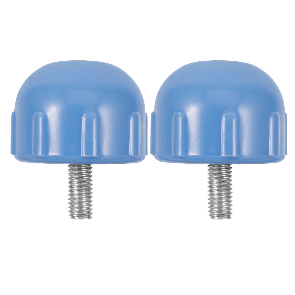 2 Pcs Adjustable Height Iv Pole Infusion Stand Handle Replacement Blue ...