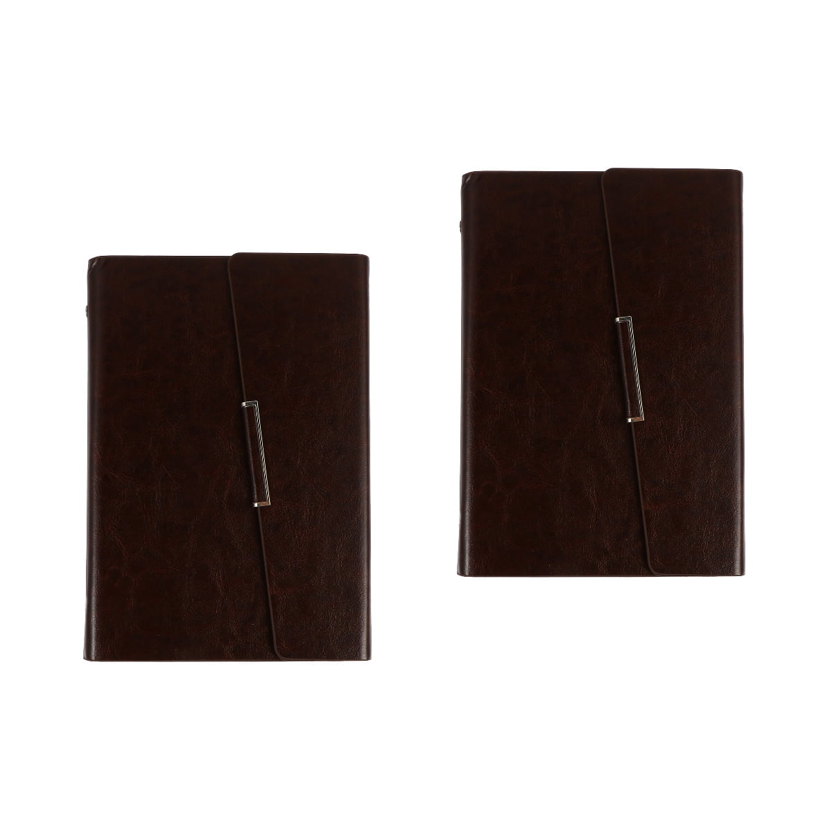 2 Pcs Agenda Notebook Notepads for Work Business PU To-do List Student ...