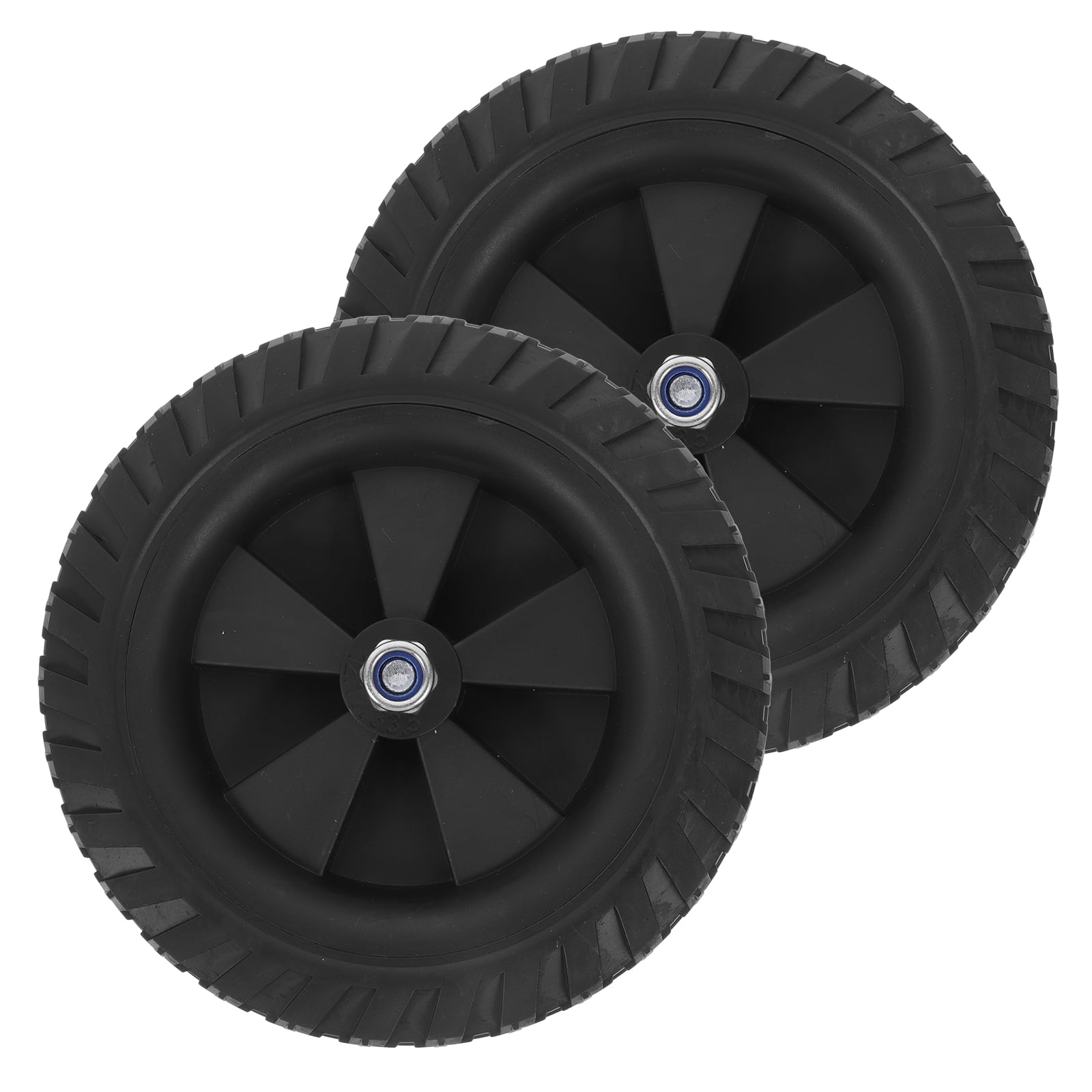 2 Pcs Air Compressor Casters Shipper Egg Roller Dispenser Black ...