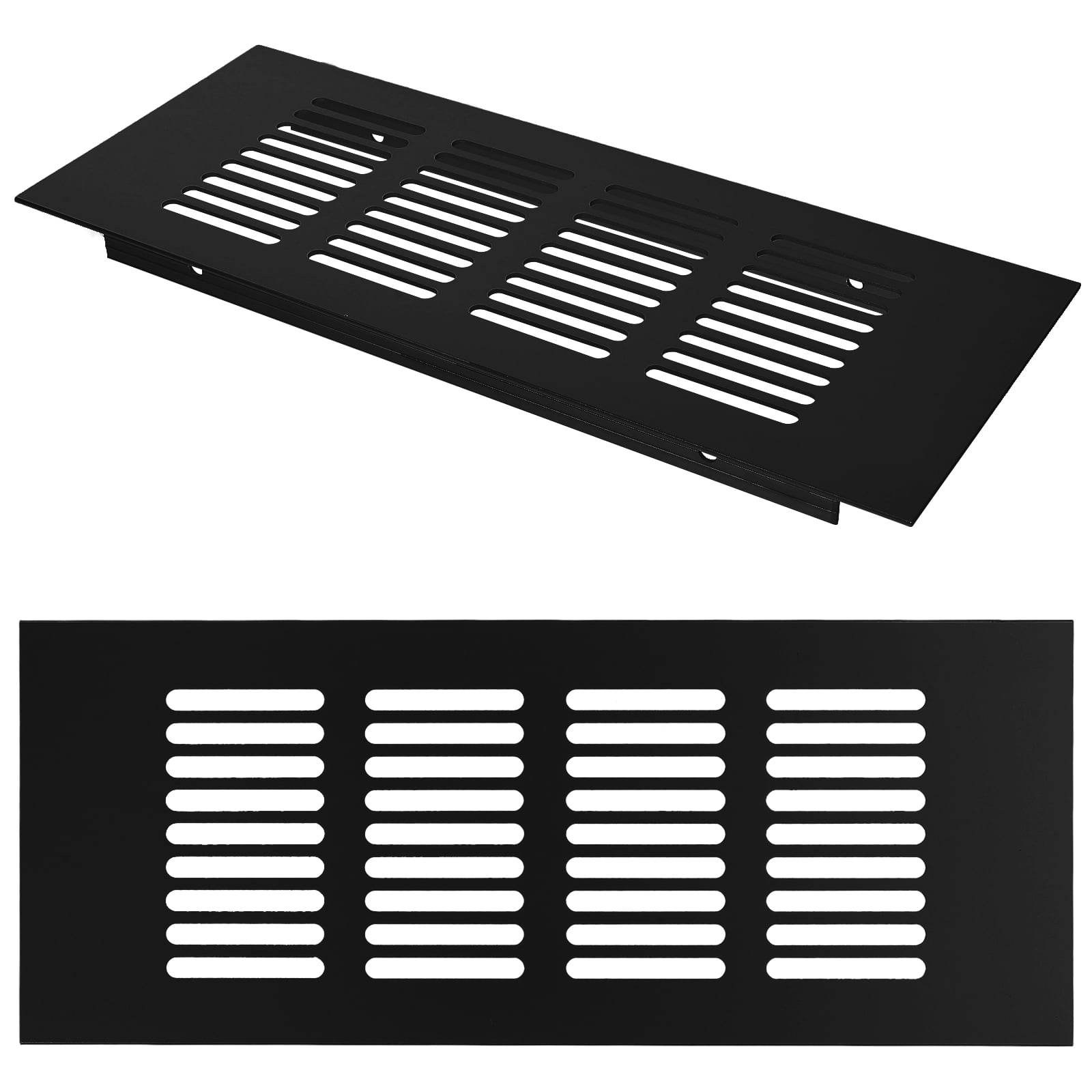 2 Pcs Air Vent Heavy Duty Aluminium Alloy Ventilation Grille Rectangle ...