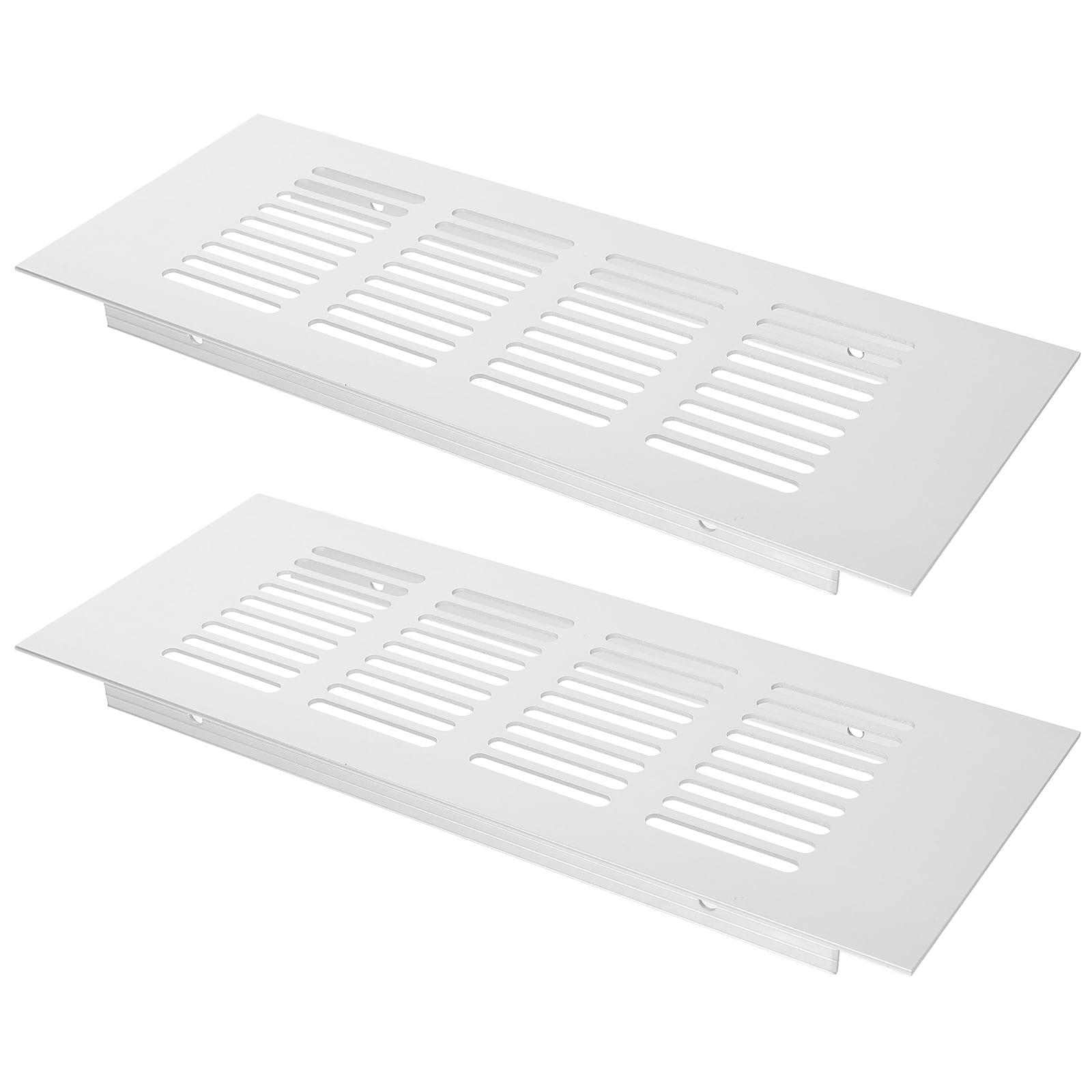 2 Pcs Air Vent Heavy Duty Aluminium Alloy Ventilation Grille Rectangle ...