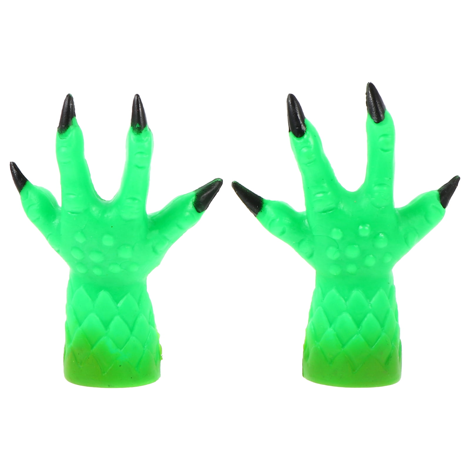 2 Pcs Alien Hands Tricky Funny Finger Cots Home Toys for Kids Child ...