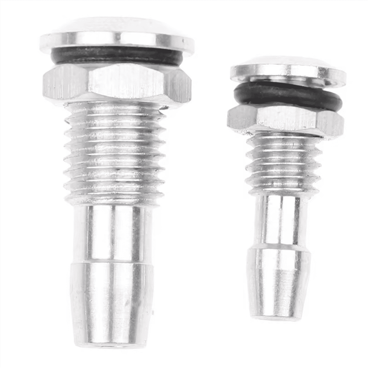 2 Pcs Aluminum RC Boat Water Outlets Thread with O-Ring Screws for RC ...