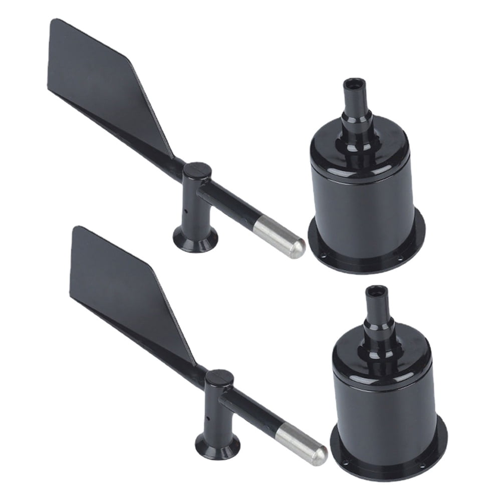 2 Pcs Anemometer Housing Wind Indicator Part Wind Vane Sock ...
