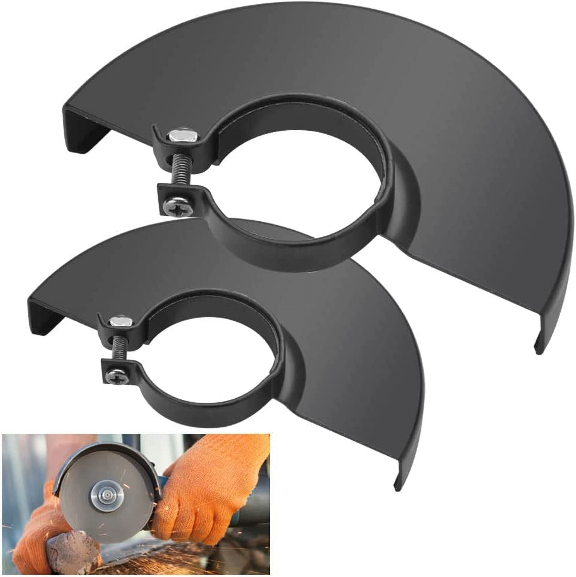2 Pcs Angle Grinder Protective Cover Grinder Hood Black Angle Grinder ...