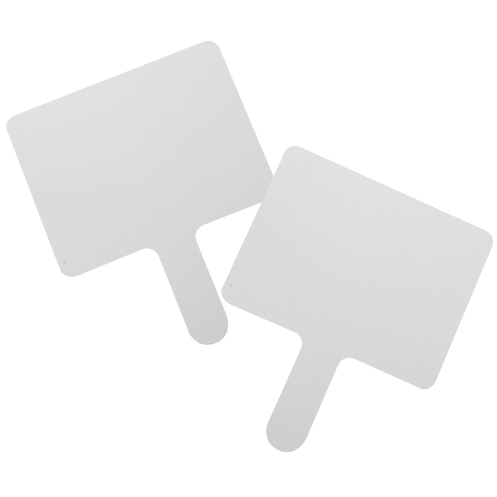 2 Pcs Answer Version School White Boards Reusable Dry Erase Paddles ...