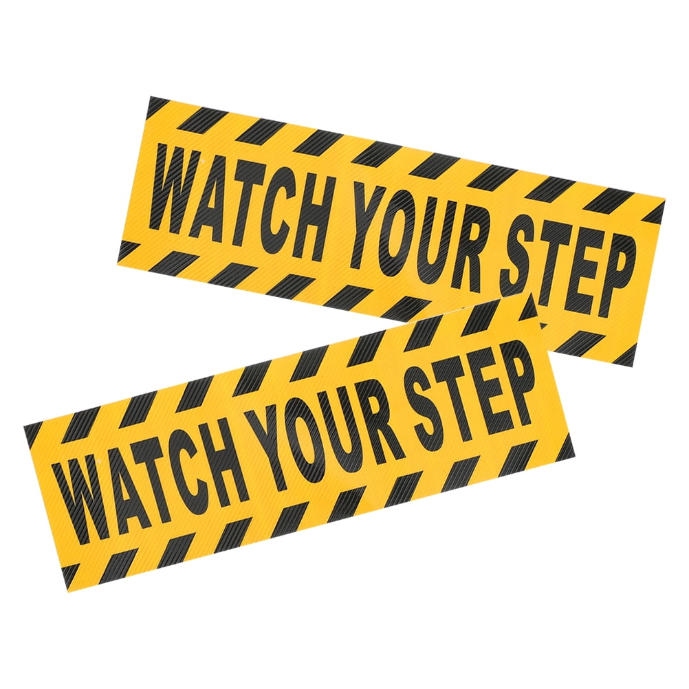 2 Pcs Anti Slip Warning Label Sticker outside Planter Hangers Bird ...