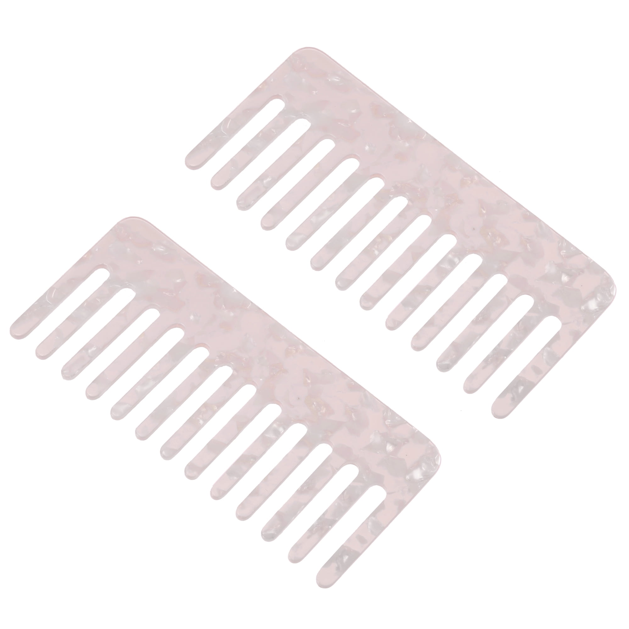 2 Pcs Anti-Static Hair Comb Wide Tooth for Thick Curly Hair Hair Care ...