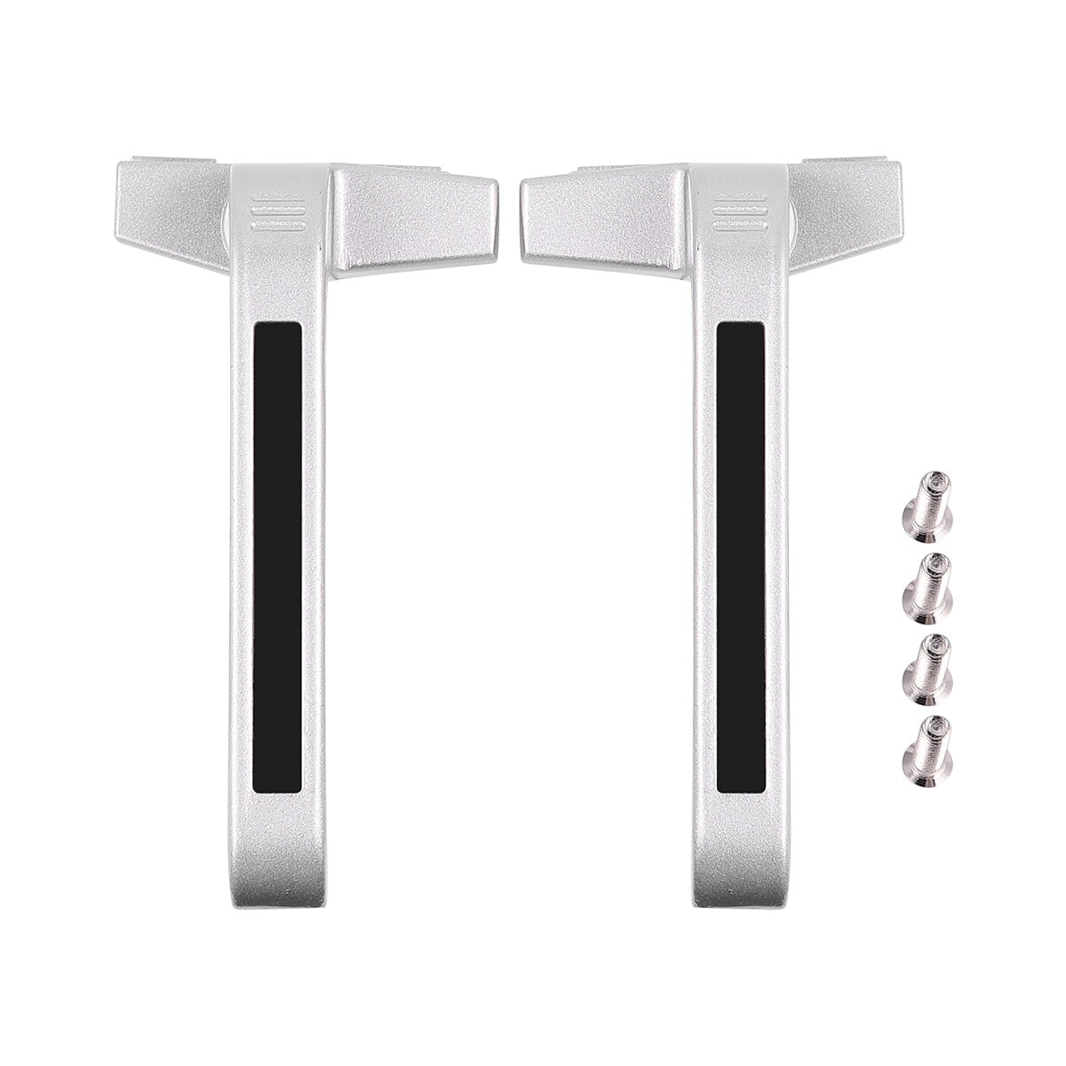 2 Pcs Anti-slip Handle Aluminum Window Handle Silver Window Handle ...