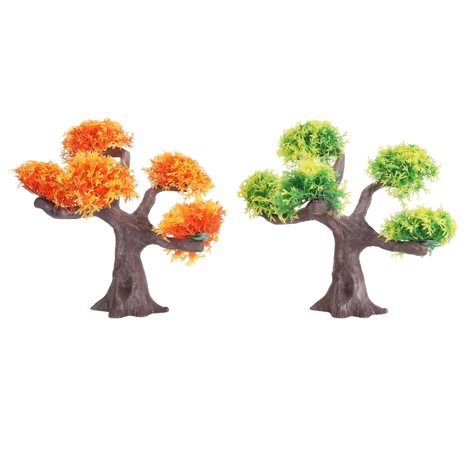 2 Pcs Aquarium Artificial Plants Lifelike Moss Aquatic Weeds Artificial ...