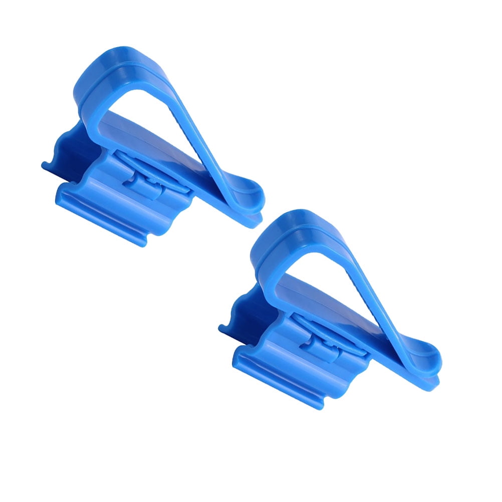 2 Pcs Aquarium Filtration Hose Clip Water Drip Bucket Holder Blue ...