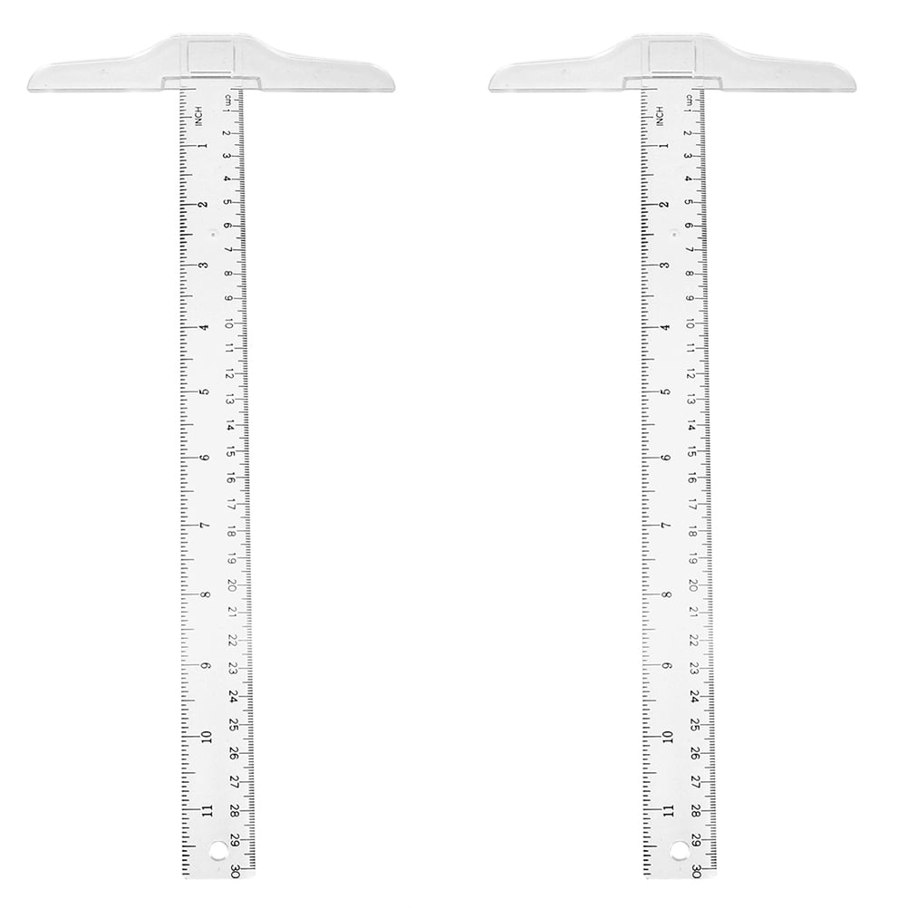 2 Pcs Architectural Scale Ruler Measuring Tool Measurement Student ...