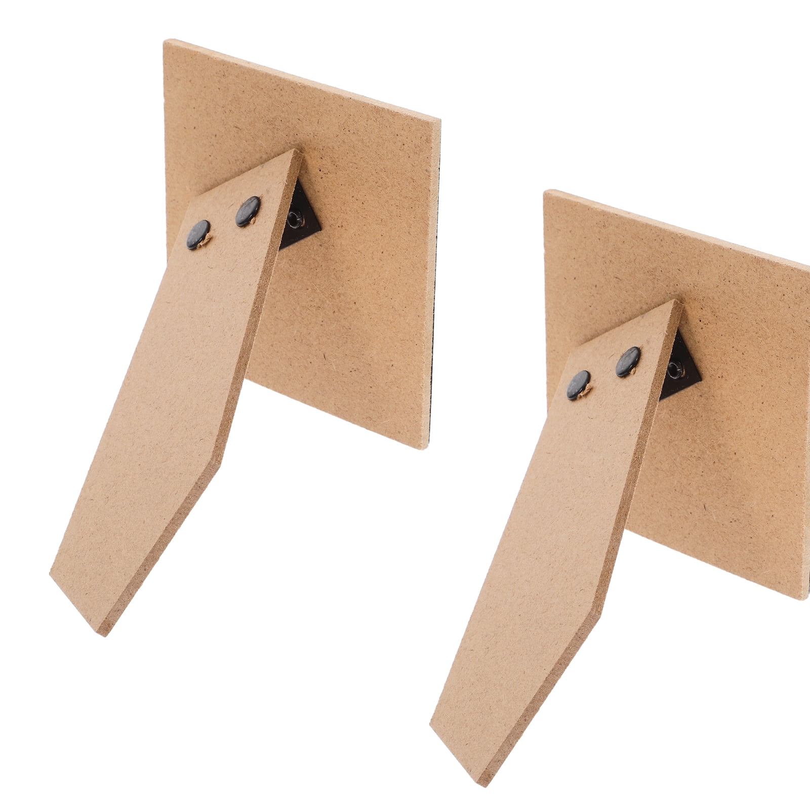WASHWEPE Cardboard Easel Back Wooden Light Brown For Artists Art ...