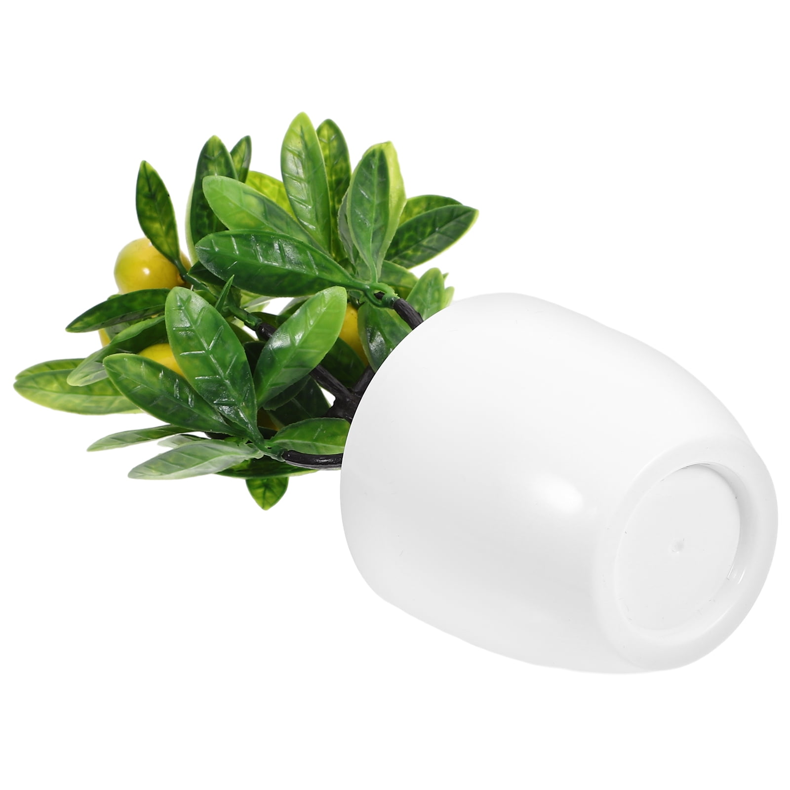 Artificial Lemon Tree Decor with Vivid Yellow Fruits for Indoor Home ...