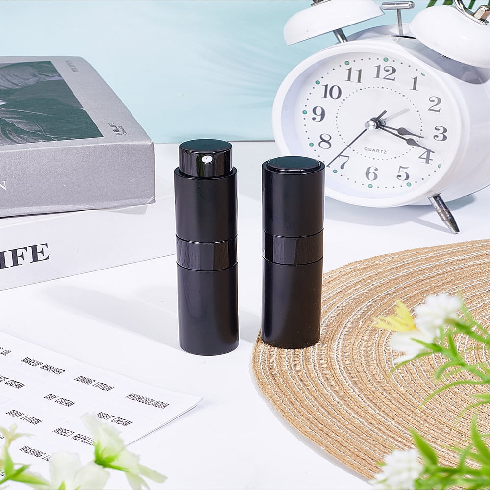 2 Pcs Atomizer Perfume Spray Bottles Refillable Glass Spray Bottles ...