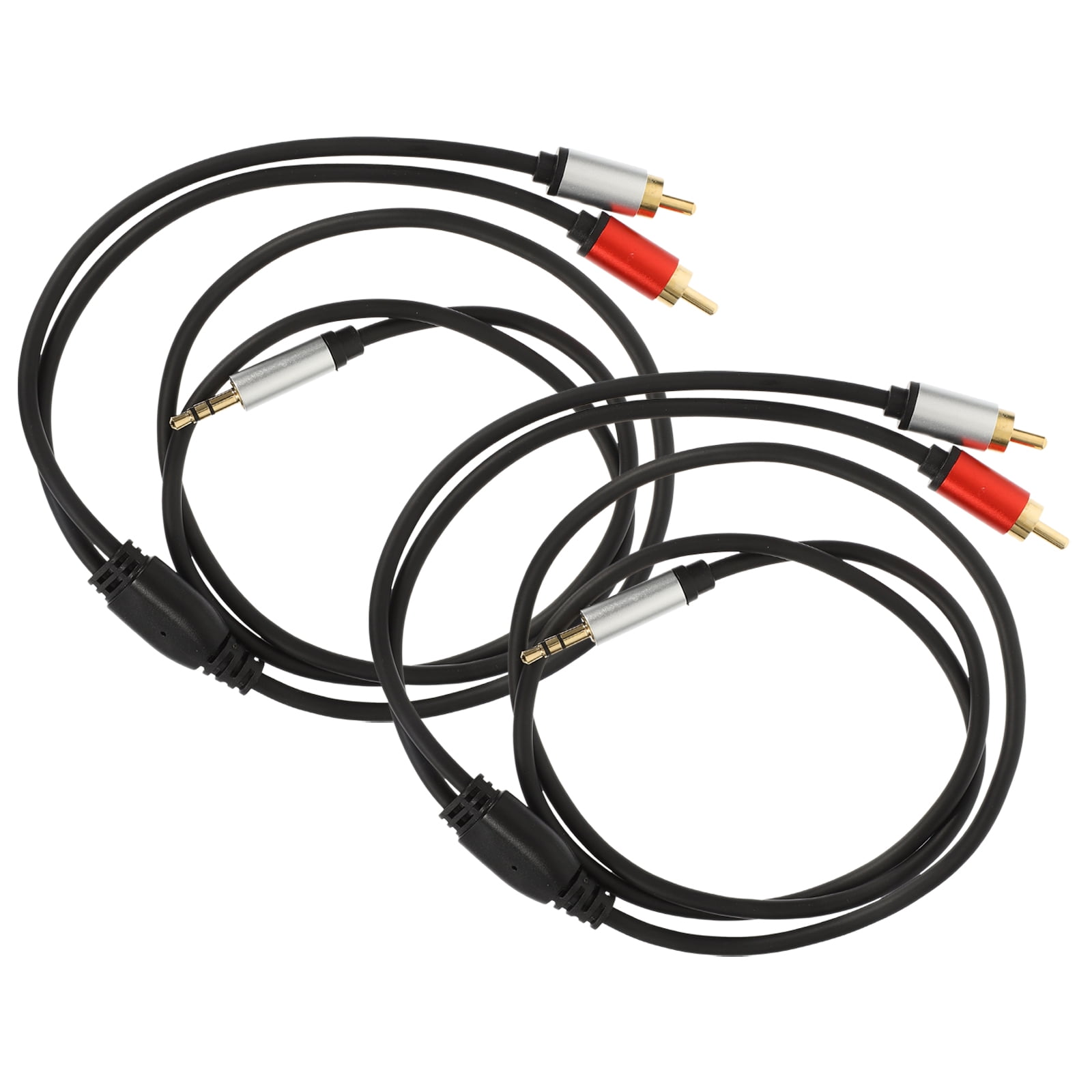 2 Pcs Audio Line Adapter Cord Audio Cord TV Audio Cable Jack 3.5 Cable ...
