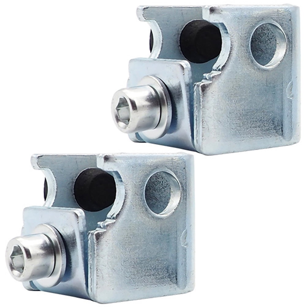 2 Pcs Automatic Door Swing Stopper Garage Clicker Bumpers Sliding ...