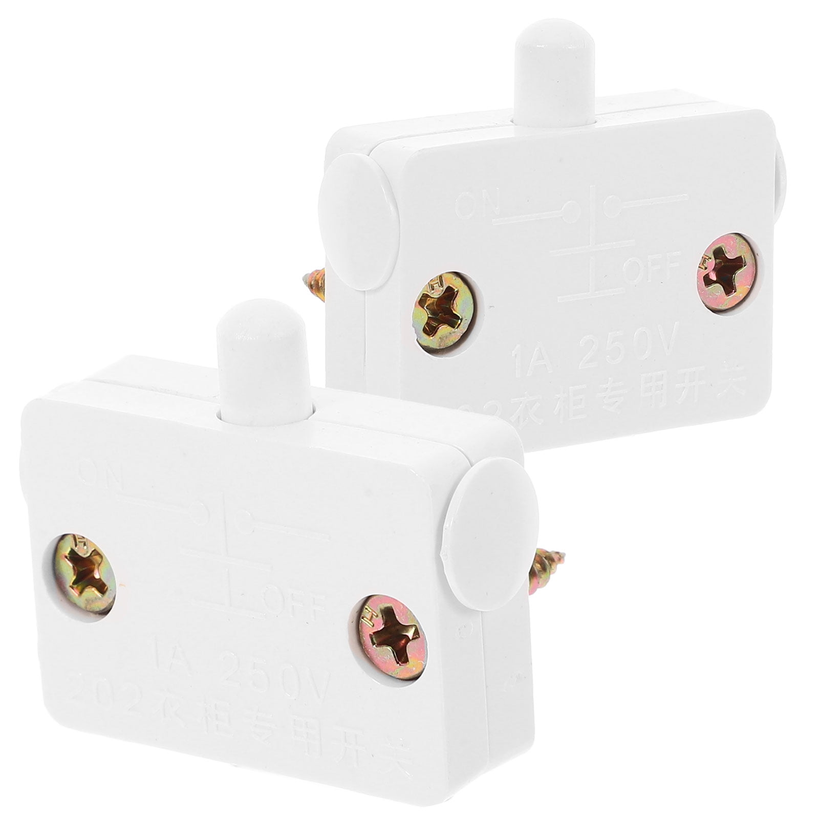 2 Pcs Automatic Light Switch Bottle Rack Dispenser Kettle White ...