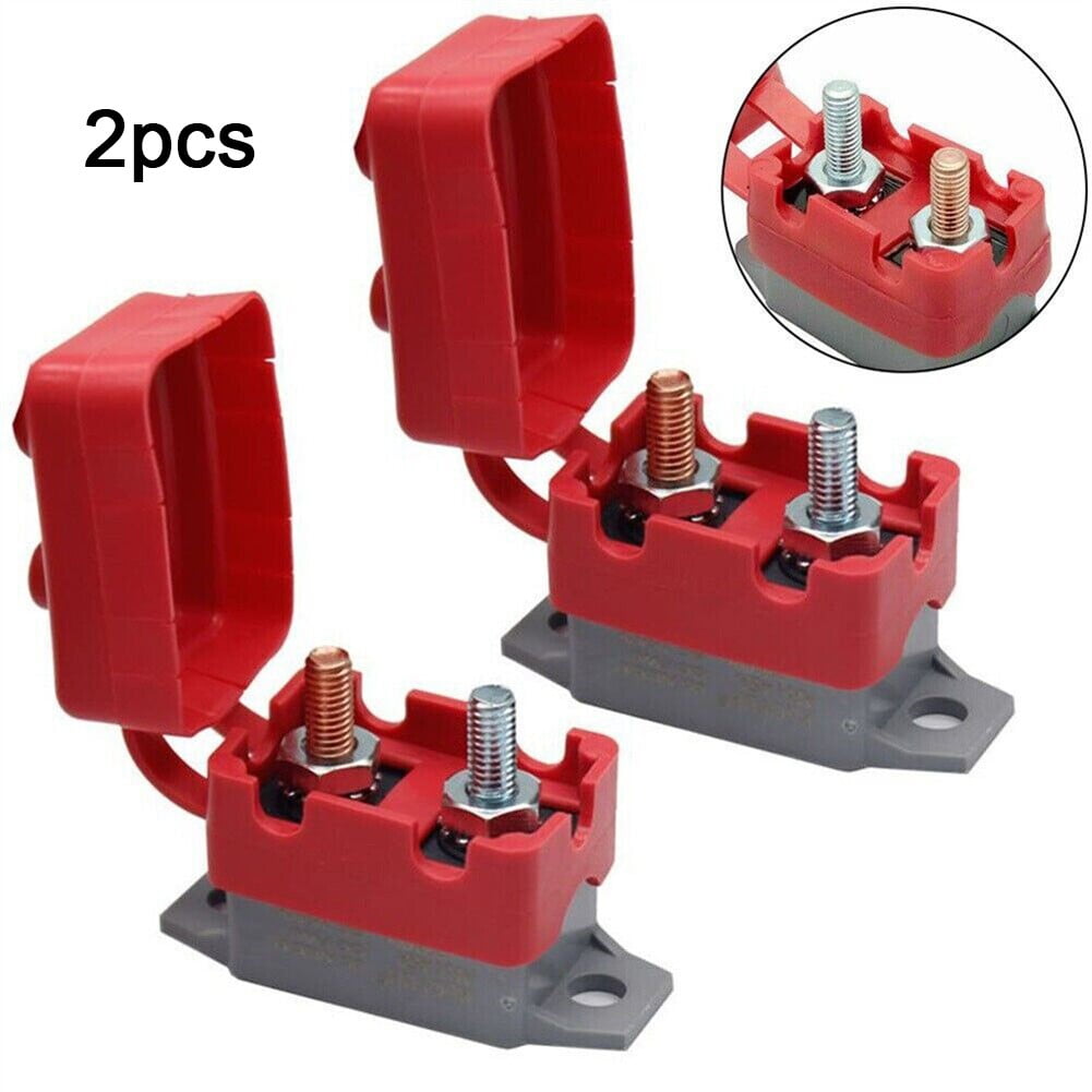 2 Pcs Automatic Reset Circuit Breaker for Automotive RV Marine 12-24V ...
