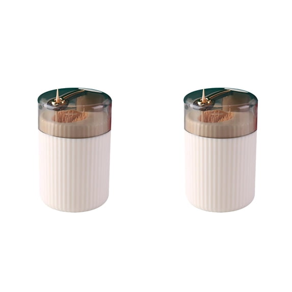 2 Pcs Automatic Toothpick Dispenser, Pop Up Toothpick Dispenser ...