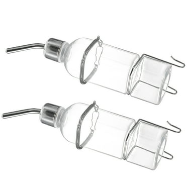 Miller Manufacturing Metal Bunny Feeder, 5" Galvanized Hanging Cage for ...