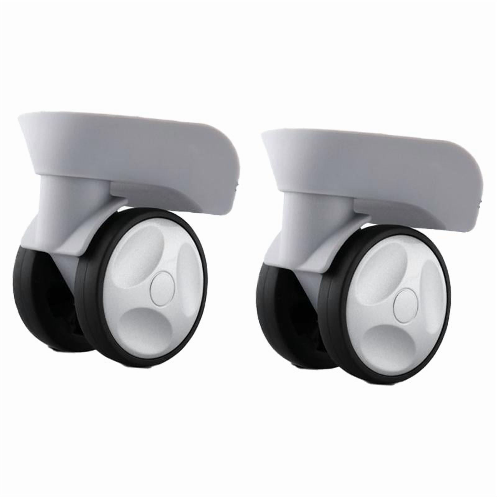 2 Pcs Baggage Wheels Directional Casters Trolley Wheels Silent Smooth ...