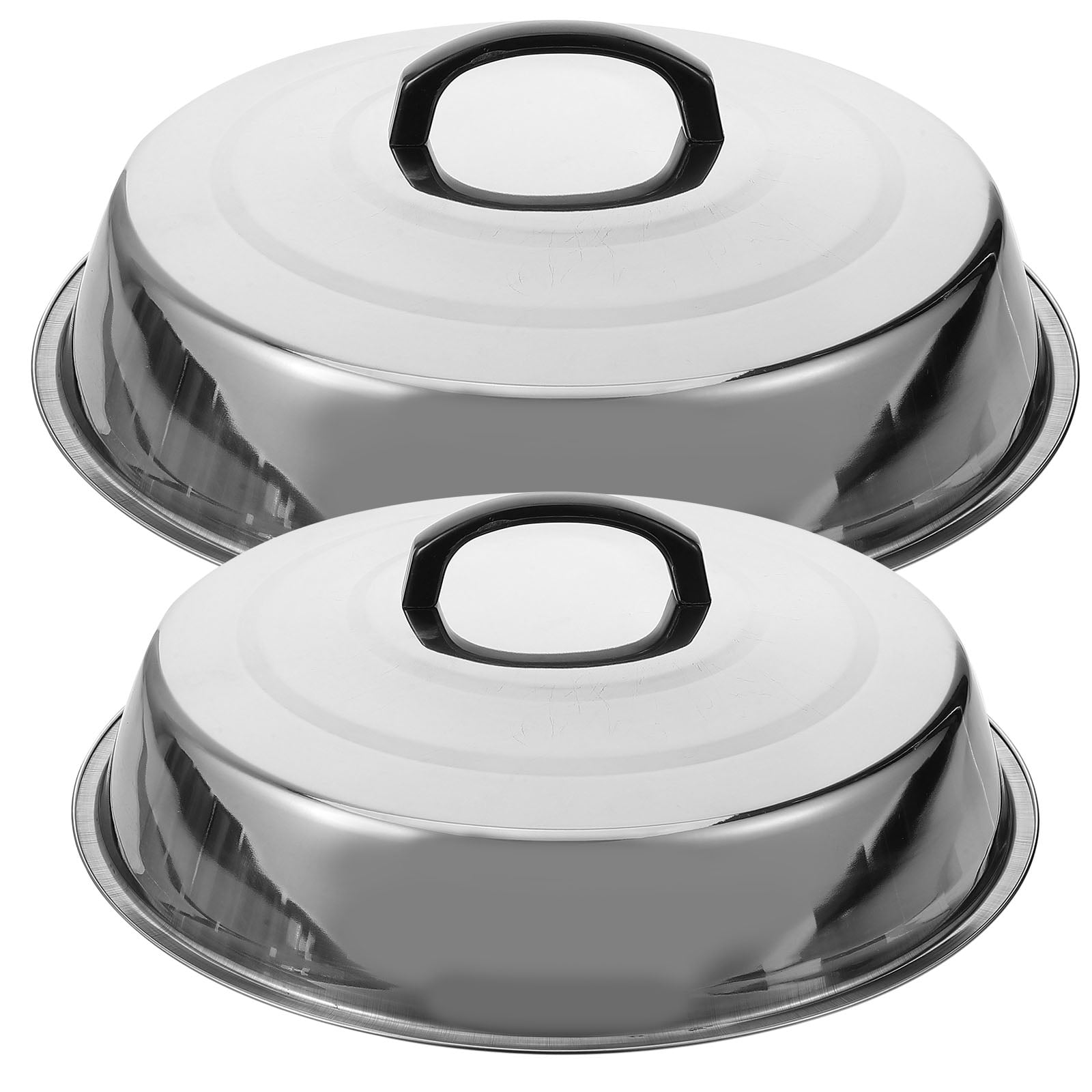 2 Pcs Baking Pan Cover Accessories Cheeseits Basting Cover for Griddle ...