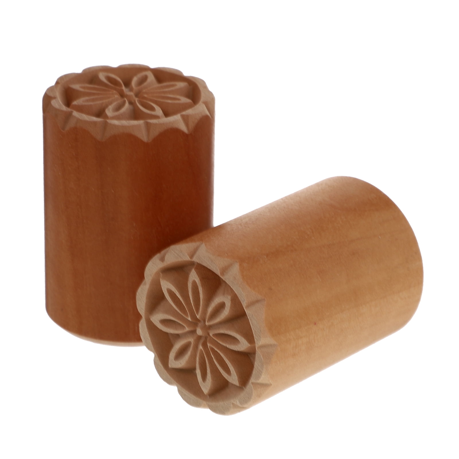 2 Pcs Baking Stamp Postage Stamps Biscuits Dough Stampers Steamed Bread ...