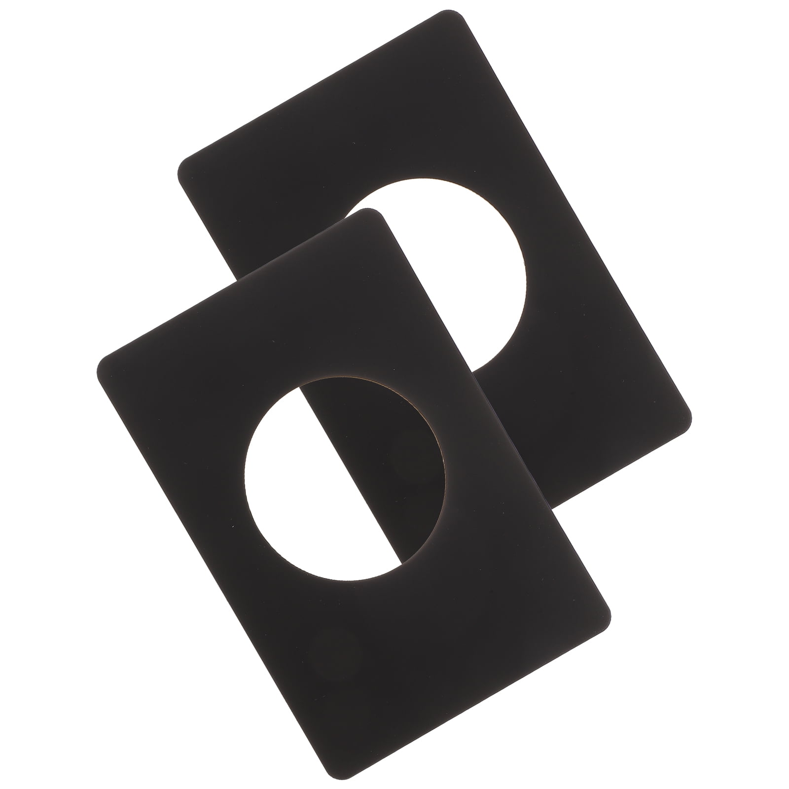 2 Pcs Ball Lock Door Reinforcement Plate Striker Plates Deadbolt ...