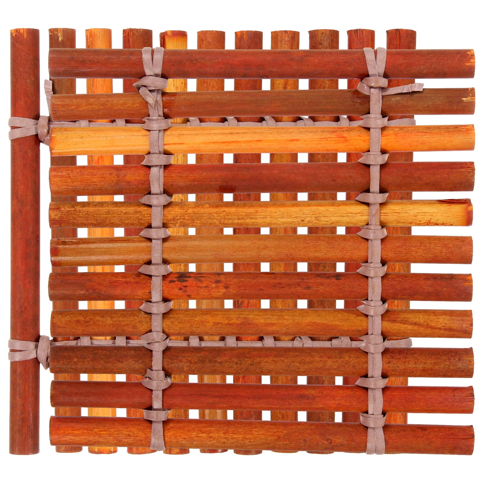 2 Pcs Bamboo Raft Tea Mat Practical Cup Mats Multipurpose - Walmart.com