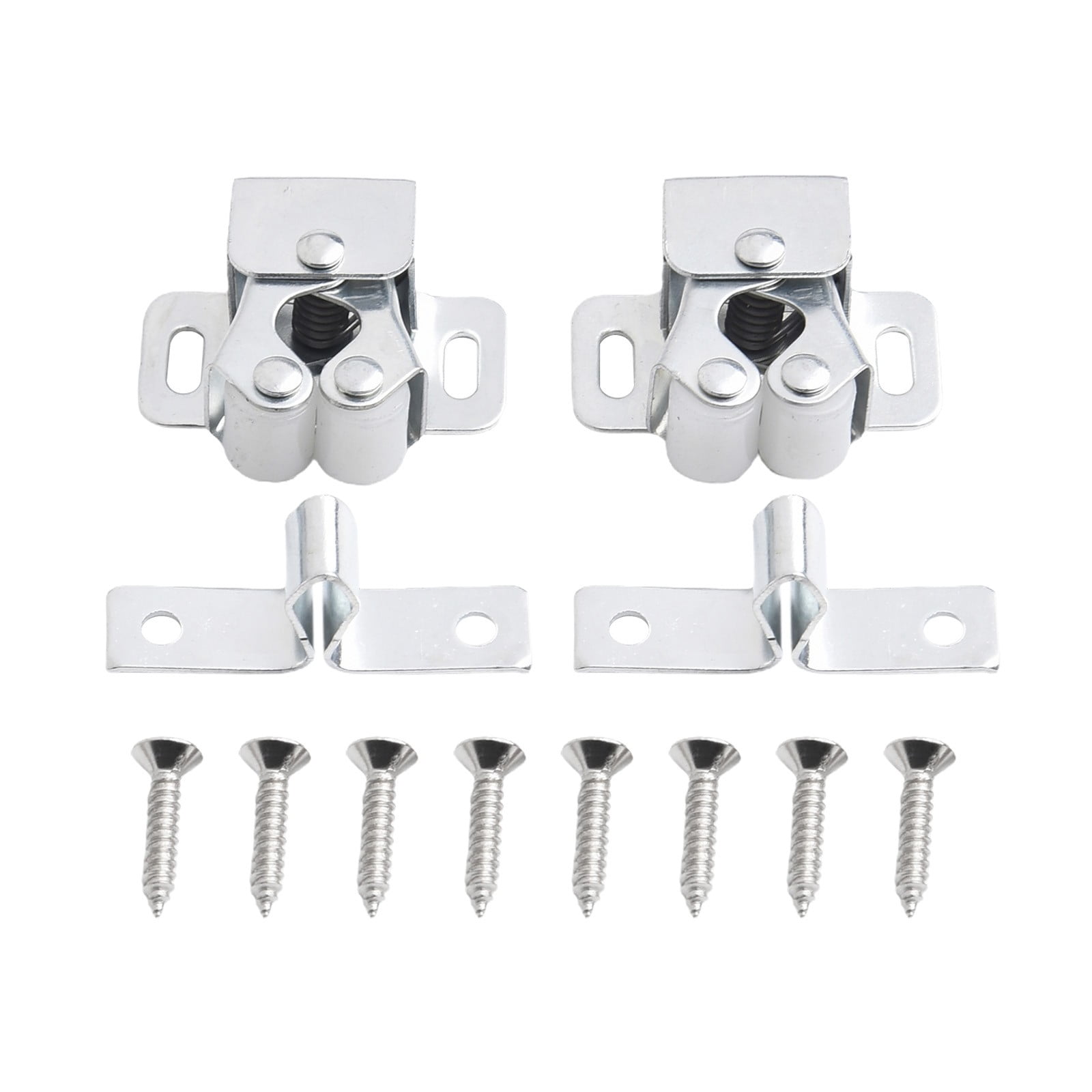 2 Pcs Bantam Door Clips Cabinet Touch Beads Card Type Wardrobe Hardware ...