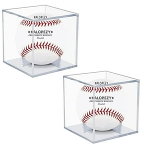 Display Zone Crystal Clear Acrylic Baseball Display Case for Official ...