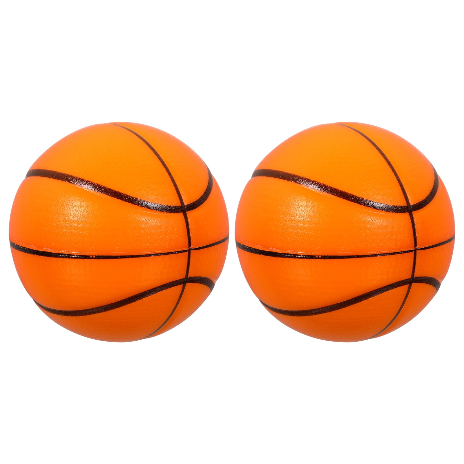 2 Pcs Basketball Shape Cake Topper Creative Boy's Birthday Cake Insert ...