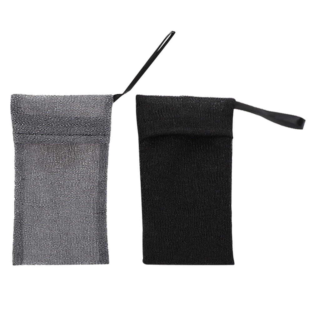 2 Pcs Bath Bag Soap Bags Mesh Exfoliating Bar Soap Pouch Soap Scrubber ...