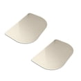 2 Pcs Bath Mat Non-, Ultra Thin Bathroom Rug with Rubber Backing ...