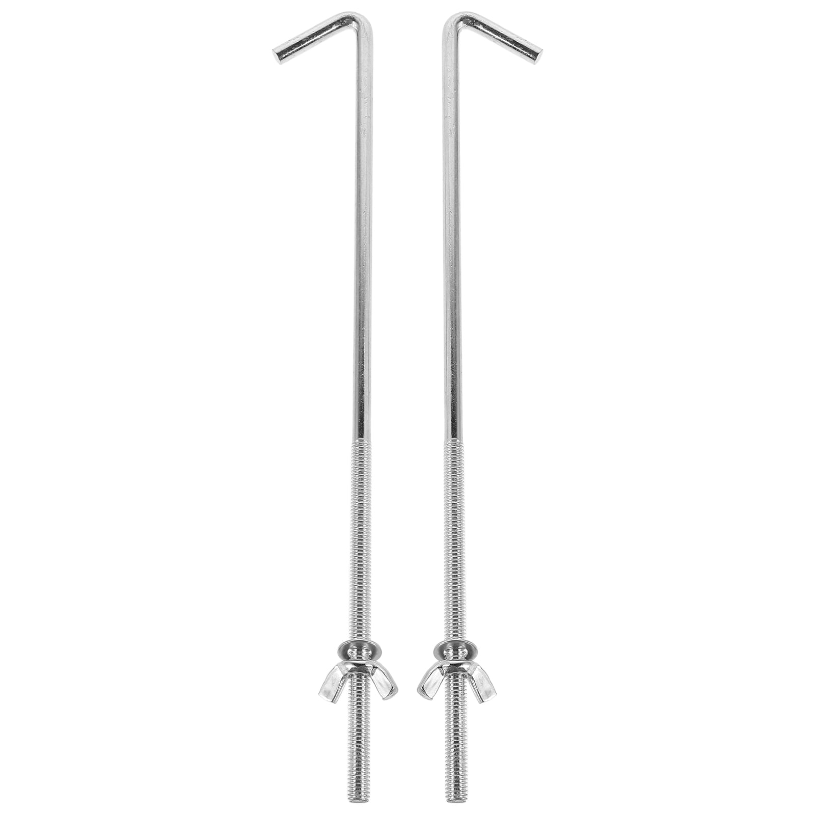 2 Pcs Battery Bracket Batteries Car Accessories Hold down Bracket J ...