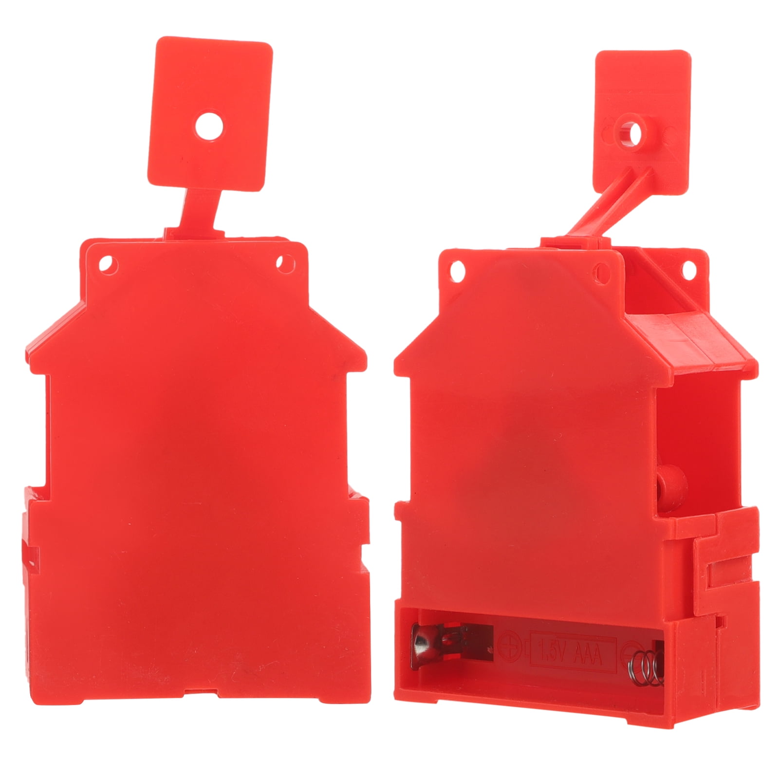 2 Pcs Battery Display Stands Rocker Sign Poster Rack Bobblehead Doll ...