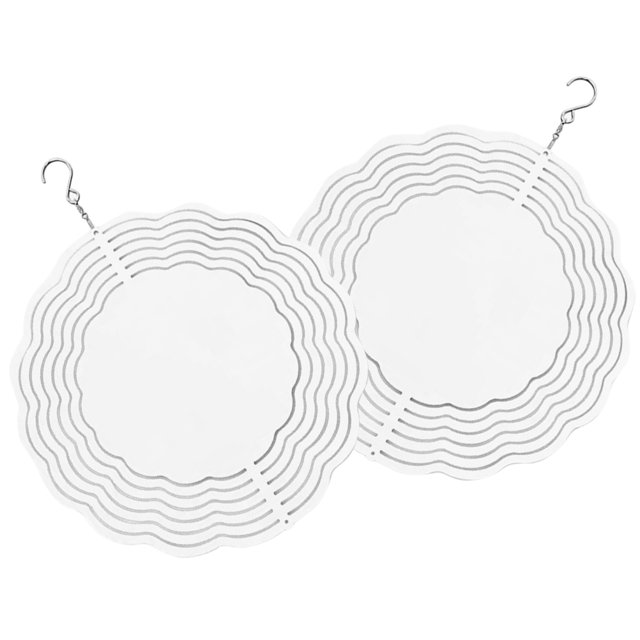 2 Pcs Bedroom Decore Yard Wind Spinner Yard Decorations Wind Spinner ...