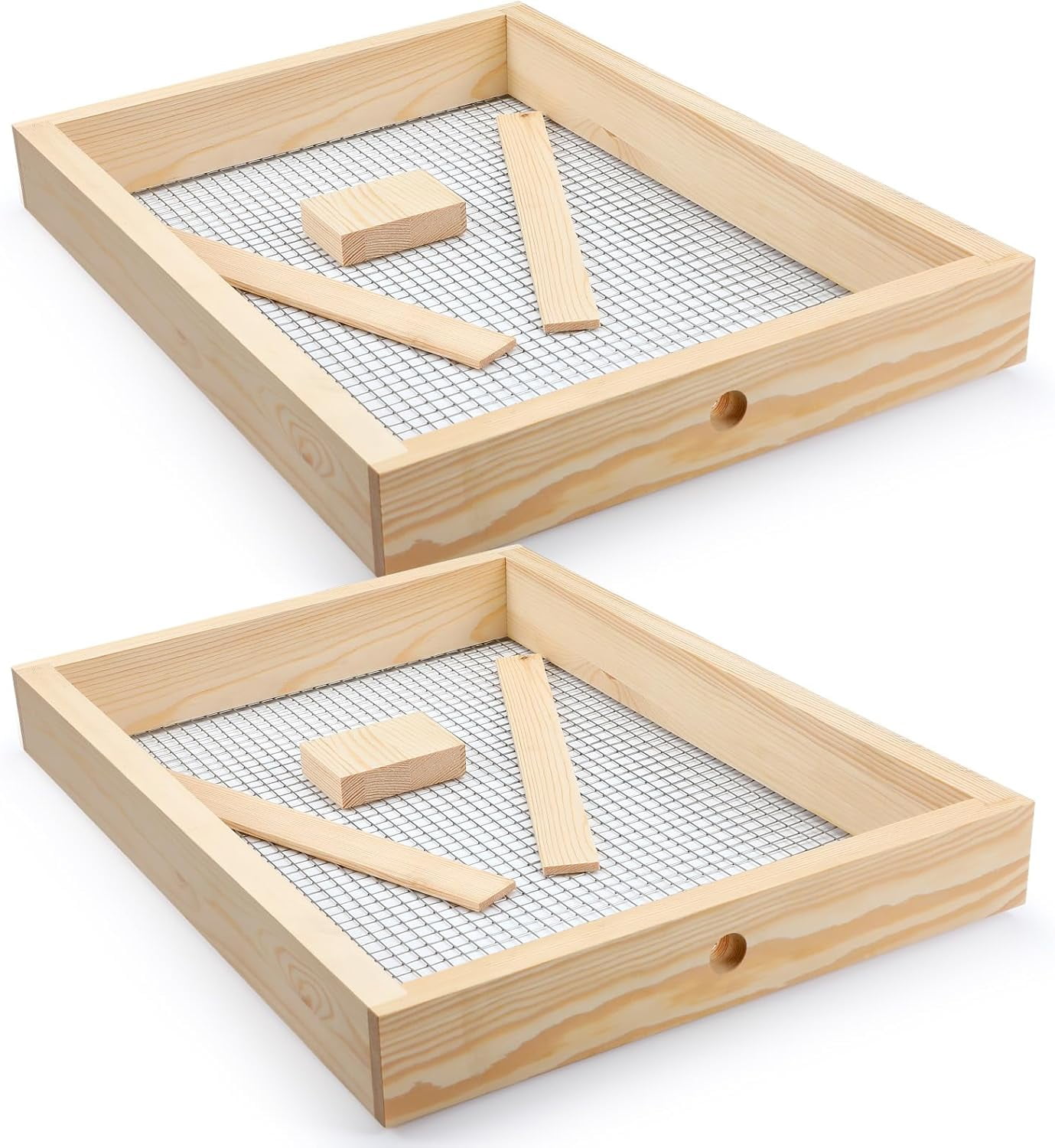 2 Pcs Bee Hive Candy Board Assembled Candy Board for Honeybee Hives ...