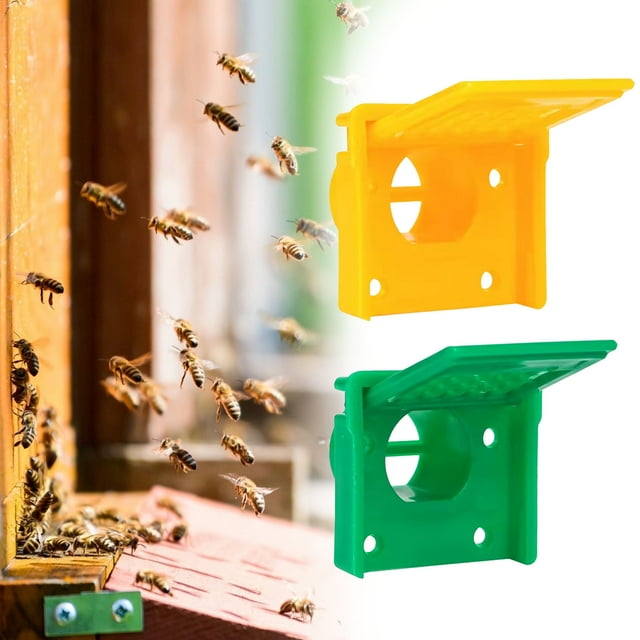 2 Pcs Bee Hive Entrance Reducer, Portable Beehive Entrance Reducer ...
