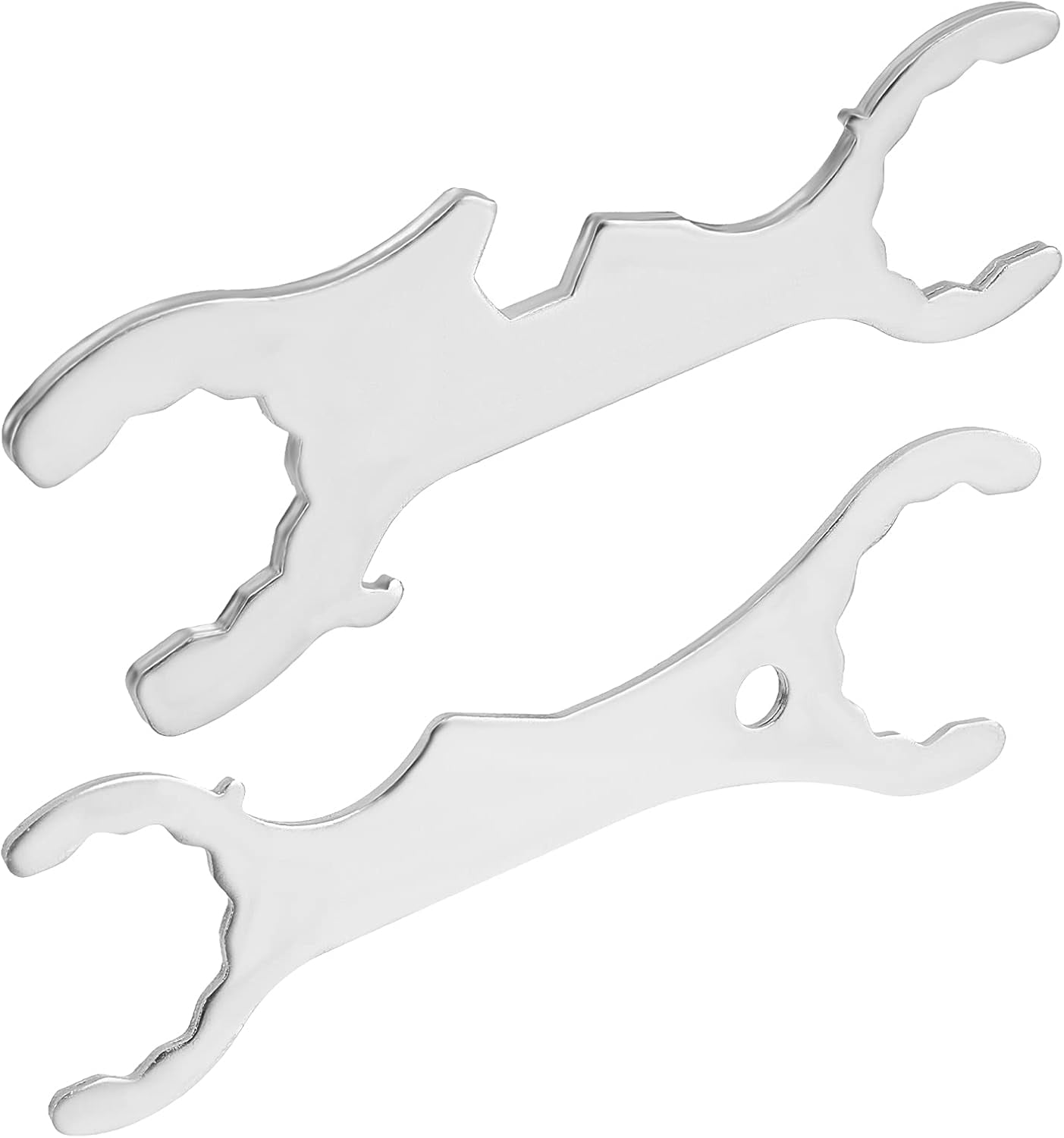 2 Pcs Beer Faucet Wrench Metal Multifunction Wrench Spanner Home ...