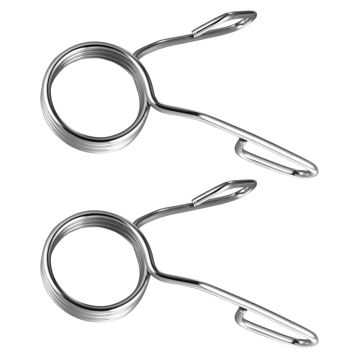 2 Pcs Belt Barbell 3 Ring Buckle Gym Accessories Dumbbell Spring Collar ...