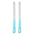 2 Pcs Bendable Stainless Steel Straw Cleaner Brushes, Dense Nylon ...