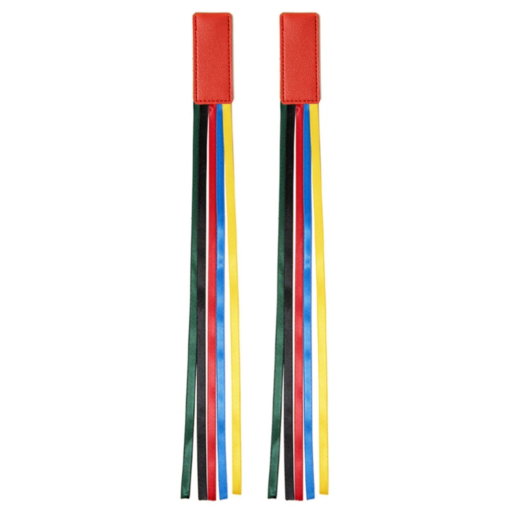 2 Pcs Bible Bookmarks PU Leather Bookmarks Colorful Ribbon Book Reading ...